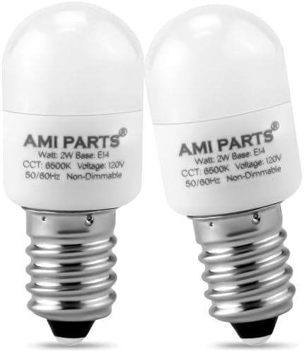 Amazon.com: AMI PARTS W11160686 W11518235 Refrigerator Light Bulb ...