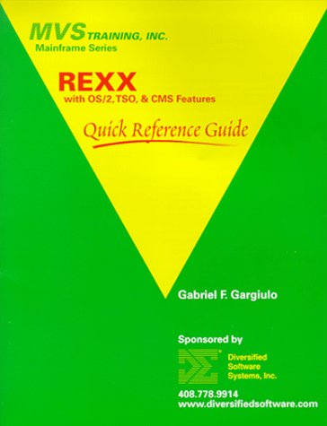 Amazon.com: REXX with OS/2, TSO, & CMS Features Quick Reference Guide ...