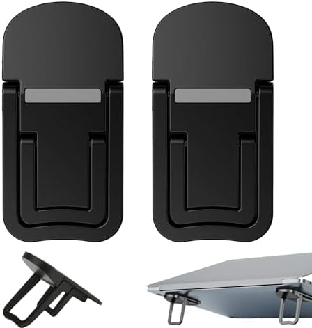 2PCS Keyboard Riser, Black Computer Keyboard Stand Dual Tilt Angle ...