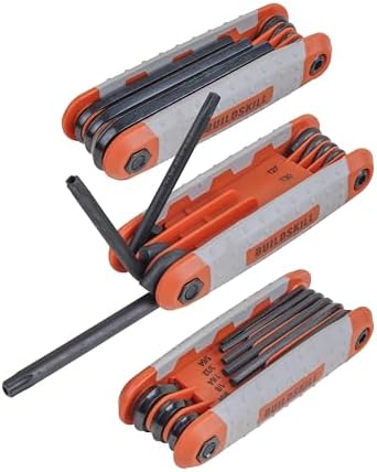 amazon basics Folding Hex Key Set - 3-Pack, Metric/SAE/TORX : Amazon.in ...