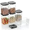 KWER 1100ml Air tight Containers Set For Kitchen Food Storage Kitchen ...