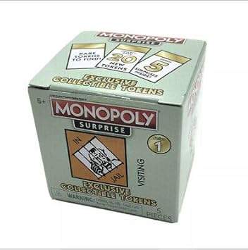 Amazon.com: Monopoly Surprise - Exclusive Collection Tokens : Toys & Games