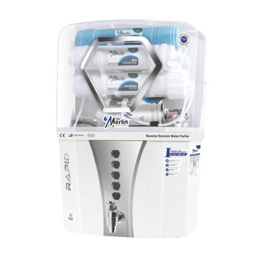Merlin Rapid Transparent White Water Purifier : Amazon.in: Home & Kitchen