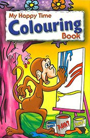 My Happy Time Colouring Book ( Yellow) : Na: Amazon.in: Books