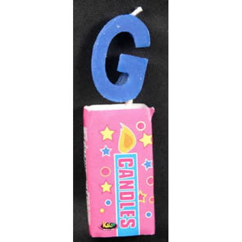 Letter G Candle Assorted Colors : Amazon.in: Home & Kitchen