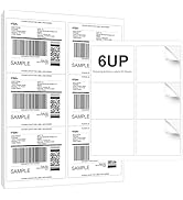 Amazon.com : PAPRMA Full Sheet Sticker Paper 8.5x11 inch, Printable ...