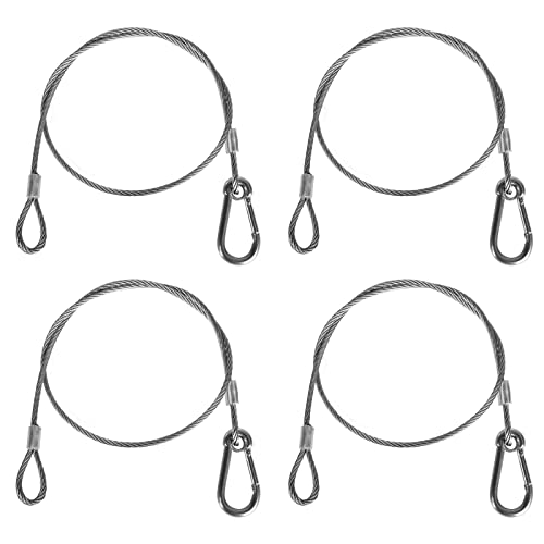 Snapklik.com : Safety Cable Lock, Stainless Steel Cable