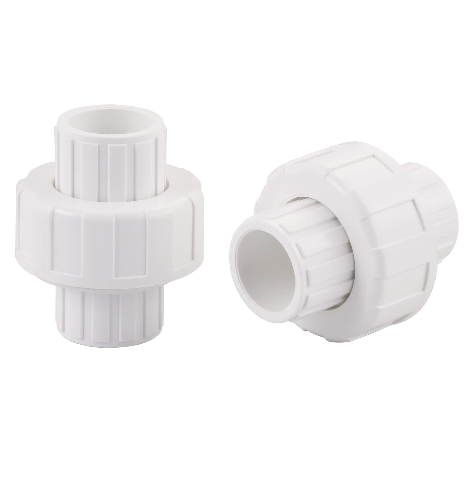 Wantmatch 1 2 Pvc Union Pipe Fitting Pvc Adapter Coupling | Desertcart ...