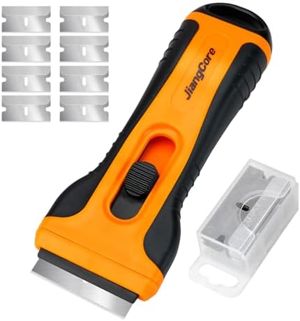 Amazon.com: Razor Blade Scraper Tool with 15 Extra SK5 Blades - Multi ...