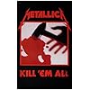 Amazon.com: Metallica Poster Kill Em All Album Cover Official Textile ...