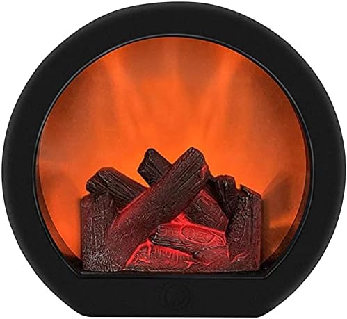 Amazon.com: Cricia LED Desk Stove with Realistic Flame Simulation ...
