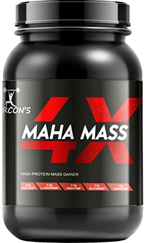 Arcon 4X Maha Mass High Protien Mass Gainer With Added Digestive ...