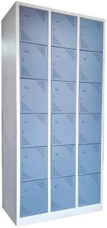 Laxmi KAPAT Metal 18 Door Staff Locker Storage Cabinet Cupboard with ...