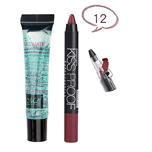 Atoz prime Make up set Kiss proof Matte Lipstick with a Pencil ...
