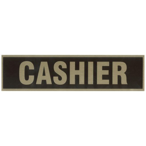 Amazon.com: 2 x 8 Manager Peel & Stick Sign (12 Pieces) : Patio, Lawn ...