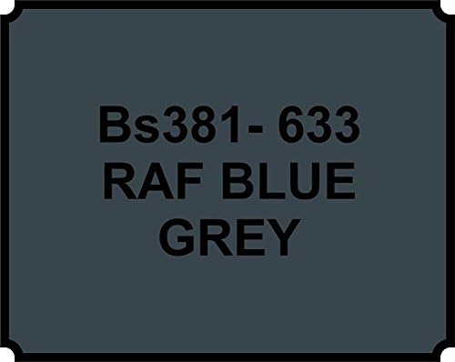 Xtremeauto Aerosol Spray CAN RAF BLUE GREY Heat Resistant Paint 400ML ...