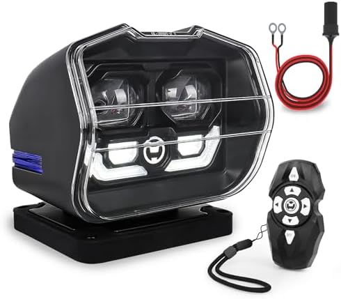 Amazon.com: Primelux Wireless Remote Control Spotlight for Trucks, 360 ...