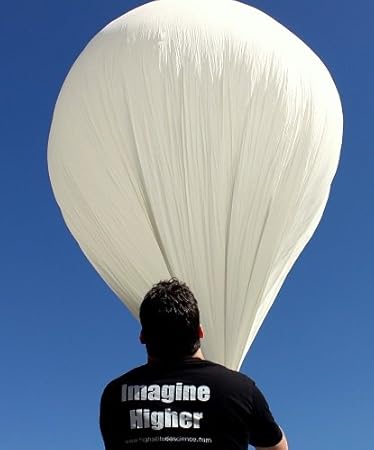 Amazon.com: 600g Professional Weather Balloon 100,000ft Burst Altitude ...