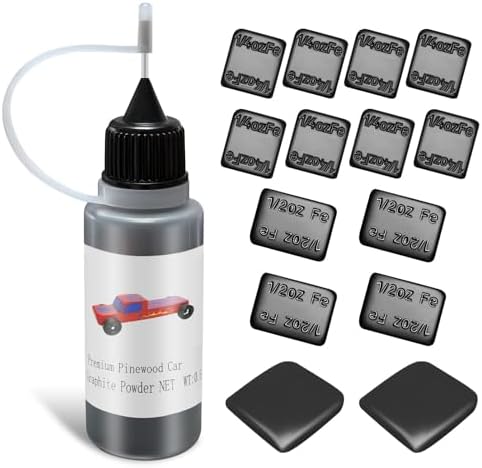 Amazon.com: Kypikosp Pinewood Weights Car Kit-5OZ Total Derby Weights ...