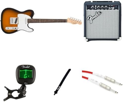 Fender Squier Debut Telecaster Electric Guitar Kit for Beginners ...
