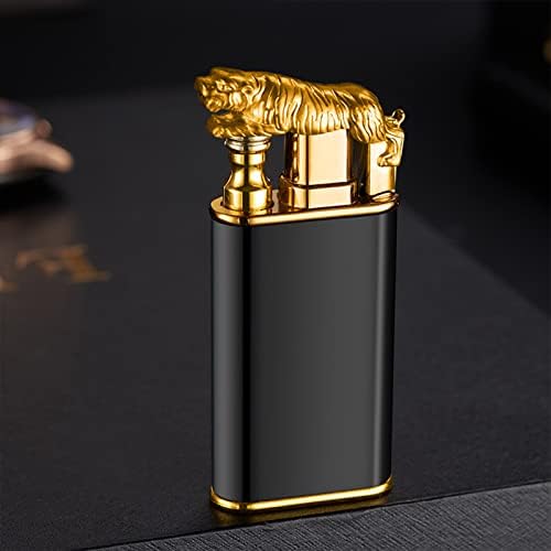 VPONA Magic Double Flame Lighter, Unique Creative Metal Torch Windproof ...