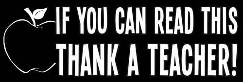 Teacher Bumper Stickers