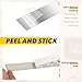 Amazon.com: Blulu 4 Pieces 304 Stainless Steel Sheet Gap Filler Self ...