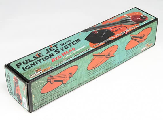 Buy HobbyKing Pulse Jet Gasoline Engine Red Head with Ignition System ...