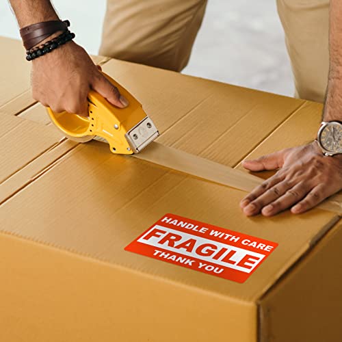 Snapklik.com : NefLaca 2 X 3 Fragile Stickers For Shipping, Handle