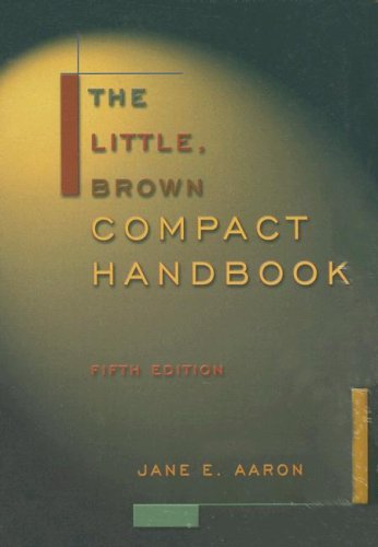 Amazon.com: The Little Brown Compact Handbook: 9780321276087: Aaron ...