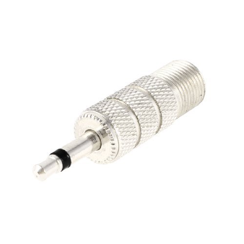 RANDWICK Mono 3. 5mm Male to F Type Female m/f Plug Adapter Connector ...