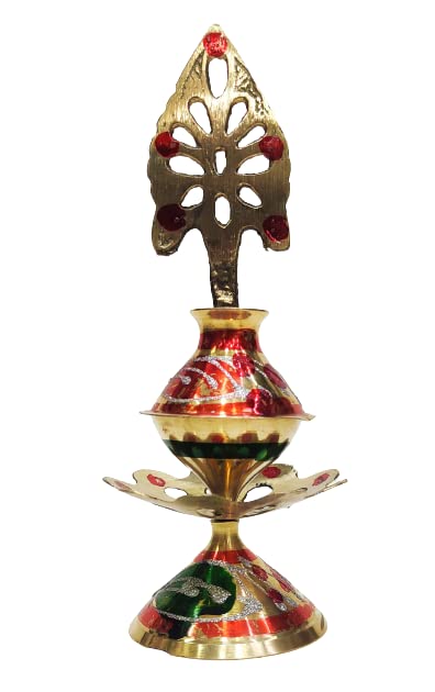 Buy Brass Surma Dani Big Size To Keep Surma /Kohl In Unique and ...