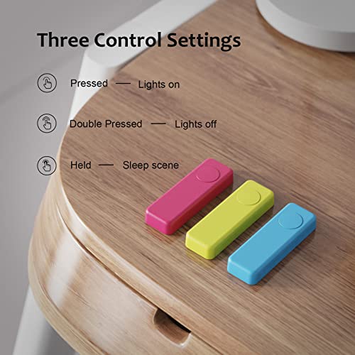 Snapklik.com : THIRDREALITY ZigBee Smart Button Yellow, 3-Way Remote Control, Require Zigbee Hub ...