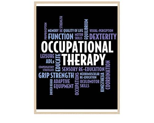 Amazon.com: Occupational Therapy Gifts For Ot Month Motivational Poster ...