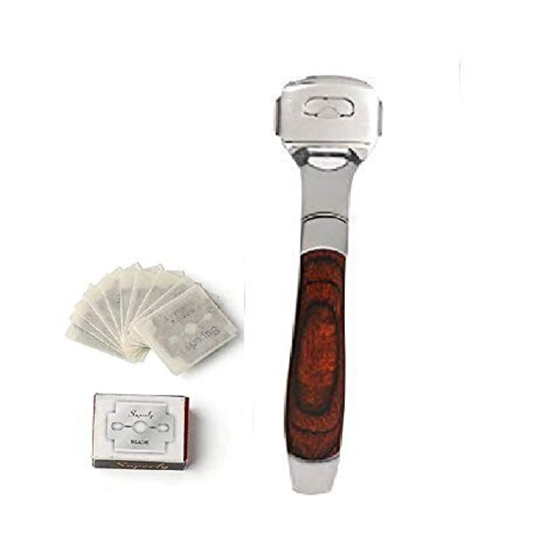 KNAFS COLLECTIONS Stainless Steel Callus Shaver Pedicure Filer Dead ...