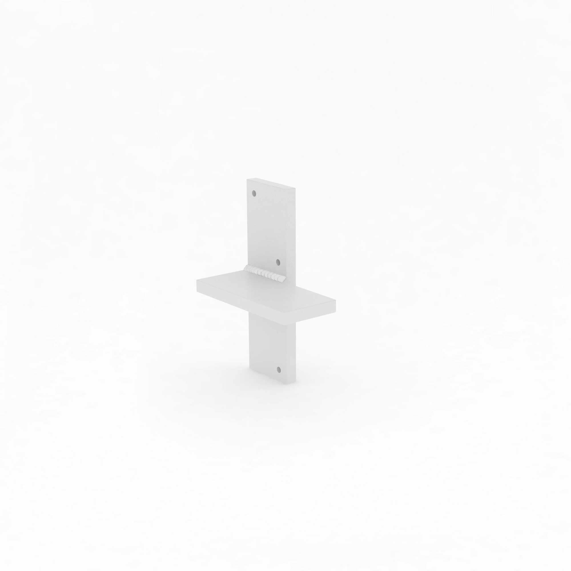 Amazon.com: Iron Supports Floating Countertop Wall Bracket - Heavy Duty ...
