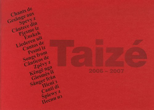 Amazon.com: Chants de Taizé : Edition multilingue: 9782850402302: Taizé ...