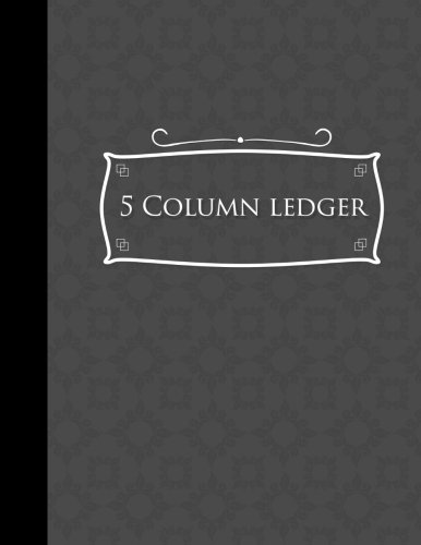 Amazon.com: 5 Column Ledger: Ledger Books, Accounting Ledger Sheets ...