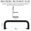 Amazon.com: KOXHERO Mattress Retainer Bar Bracket Holder 6Pcs Keeping ...