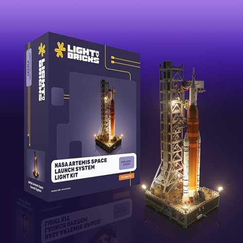 Amazon.com: LED Light Kit Compatible with Lego 10341 NASA Artemis Space ...