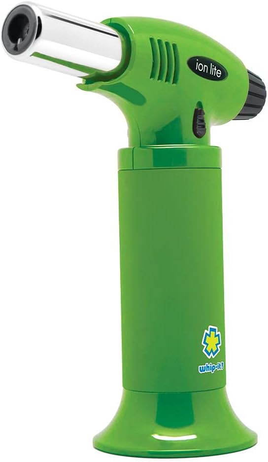 Amazon.com: Whip-It! Ion Lite Torch, All Green. Butane Torch Lighter ...