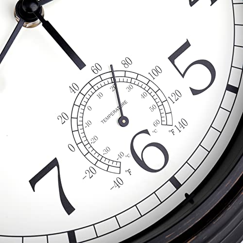 The 30 Best Weatherproof Clocks of 2024 [Verified] - Cherry Picks