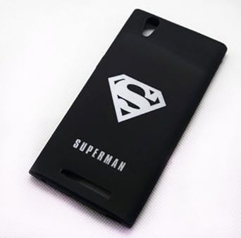 Amazon.com: Superman Black Classic Cartoon Cool The Avengers Super ...