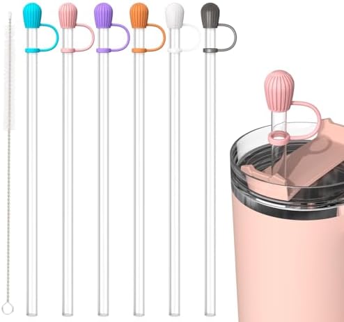Amazon.com: Straw Cover Cap Replacement Straws for Stanley 40oz 30oz ...