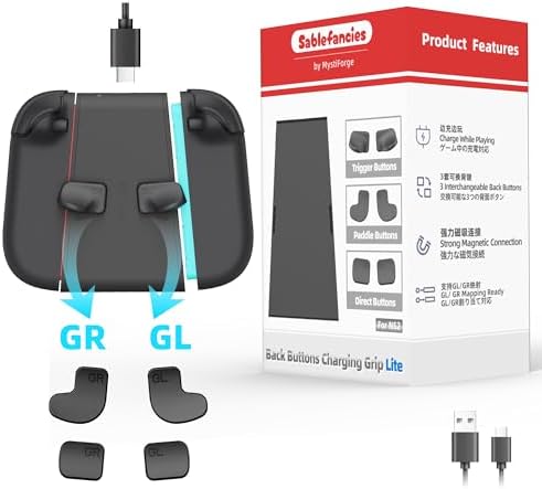 Amazon.com: SableFancies Back Buttons Charging Grip for Nintendo Switch ...
