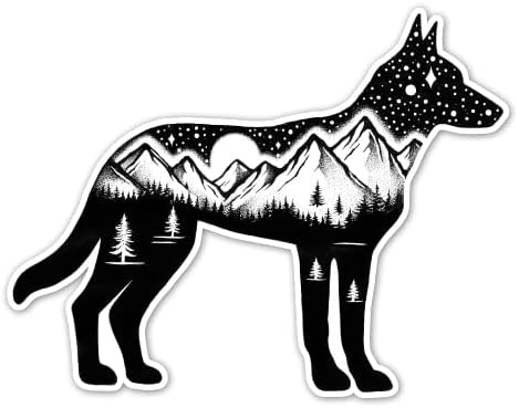 Amazon.com - Belgian Malinois Decal Sticker for Car-Truck Windows plus ...