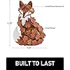 Amazon.com : Gardlister Metal Fox Statue - Outdoor, Handcrafted Metal ...