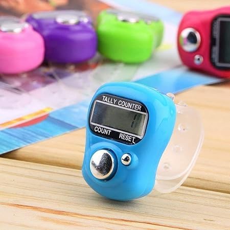 Purple Dust Multiuse Finger Jaap Counter Portable Hand Finger Counting ...