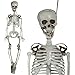 Amazon.com: XONOR 3ft/90cm Halloween Full Body Skeleton Props Realistic ...
