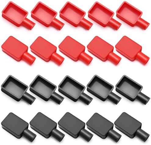 Amazon.com: 20PCS Battery Terminal Covers, COITEK Red and Black Battery ...
